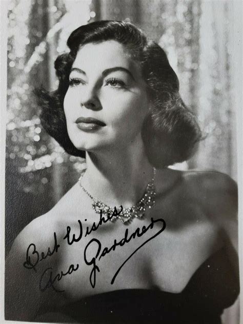 Ava Gardner Signed Autograph 3 5x5 Photograph Stunning 2170955092