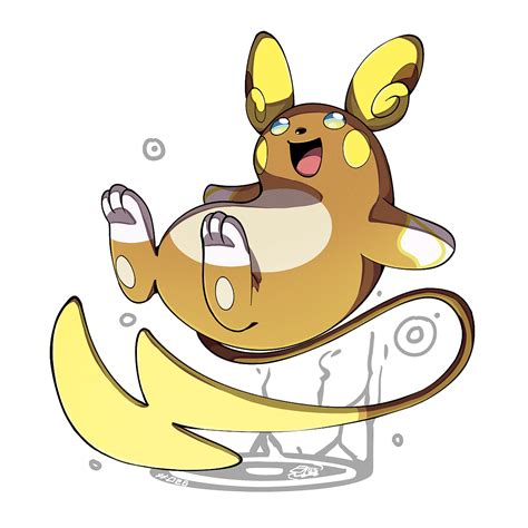 Alolan Raichu Pokemon Drawn By Mistray Art Danbooru