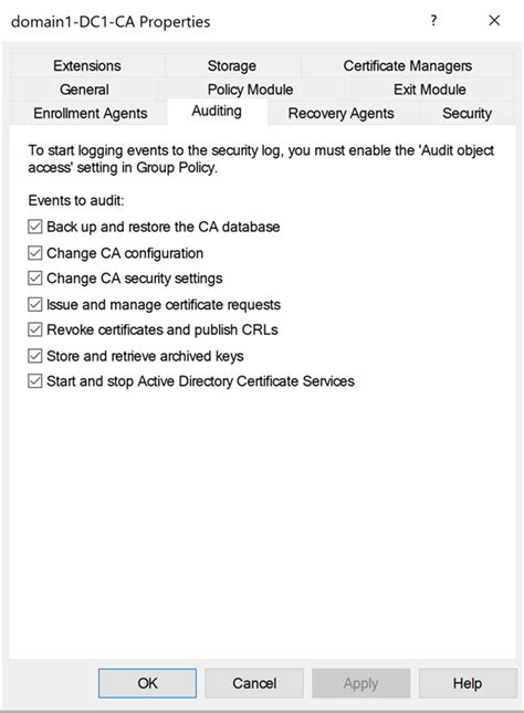 Configure Audit Policies For Windows Event Logs Microsoft Defender For Identity Microsoft Learn