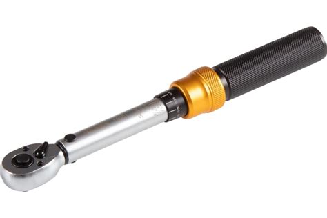 Динамометрический ключ TOLSEN 1/4", 5-25 Нм, в пластиковом кейсе ...