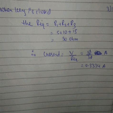 un ii answer the following 9 calculate the electric current passing