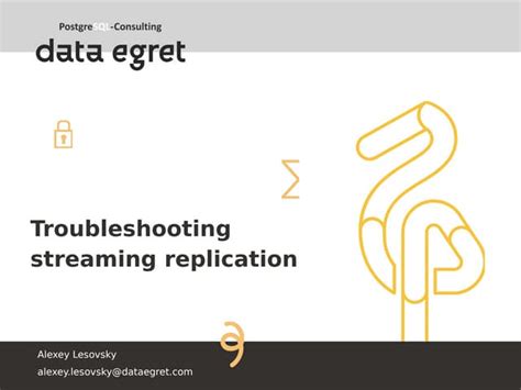 Troubleshooting Postgresql Streaming Replication Ppt