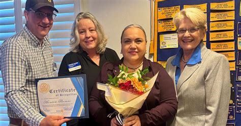 Monica Thomas Receives Vocational Service Award News