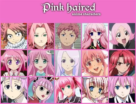 Pink Haired Anime Characters By Jonatan7 On Deviantart