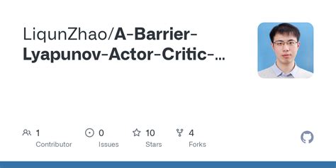 github liqunzhao a barrier lyapunov actor critic reinforcement