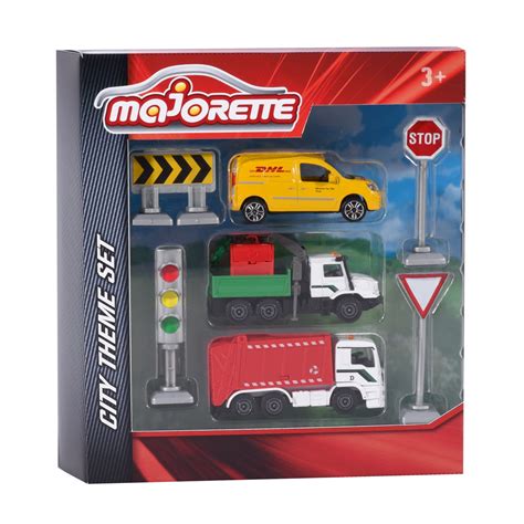 Buy Majorette City Die Cast 7 Piece Playset 164 Scale Online At