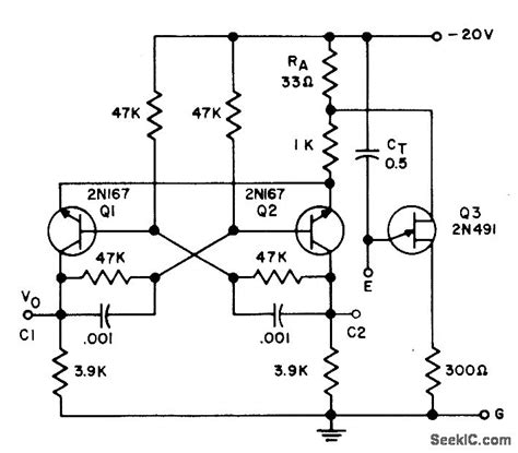 Basic Hybrid Ujt Npn Timer Electrical Equipment Circuit Circuit Diagram