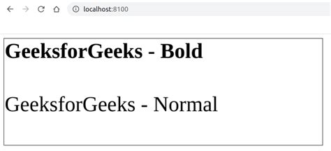 How To Change Font Weight Of A Canvas Type Text Using Fabric Js GeeksforGeeks