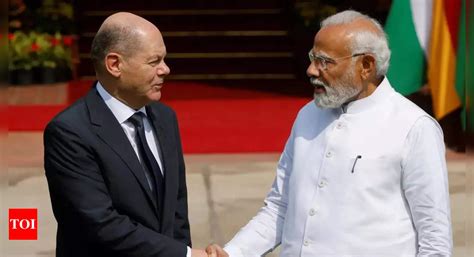 Germanys Scholz Says Want To Deepen Relations With India Meets Modi
