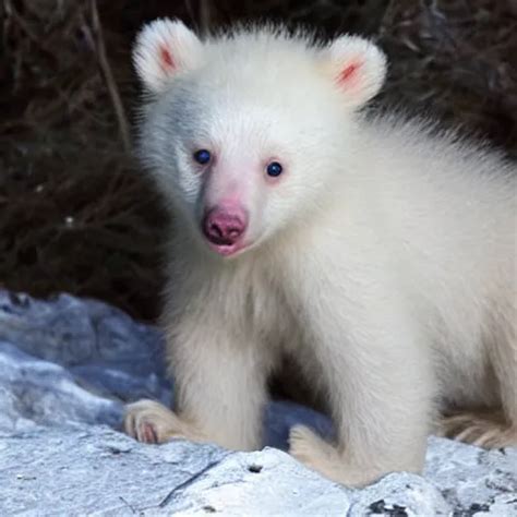 Albino Grizzly Bear