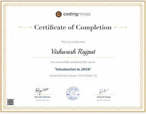 Vishwash Rajput On Linkedin Glad To Inform That I Completed The