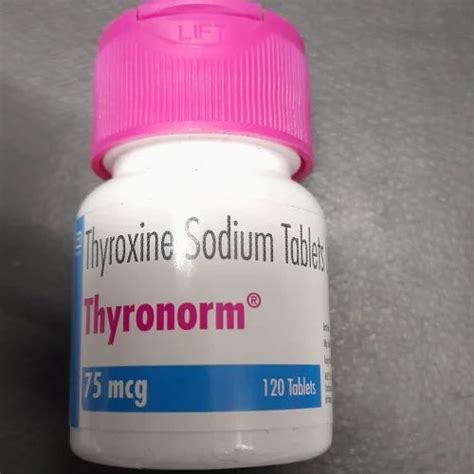 Thyronorm 75 Mcg Tablets At ₹ 250 Bottle Thyronorm Tablet In Nagpur Id 2854790624433