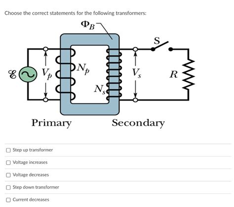 Solved Choose The Correct Statements For The Following