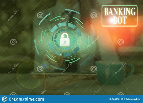 Word Writing Text Banking Bot Business Concept For Application That Runs Automated Banking