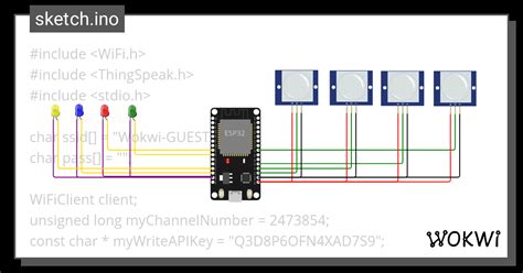 Wokwi Online ESP STM Arduino Simulator