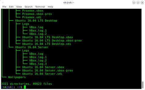 How To View Directory Tree Structure In Linux Ostechnix