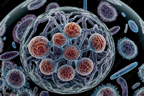 Electron Microscope Bacterial Cell High Resolution Structure Gram Negative Gram Positive