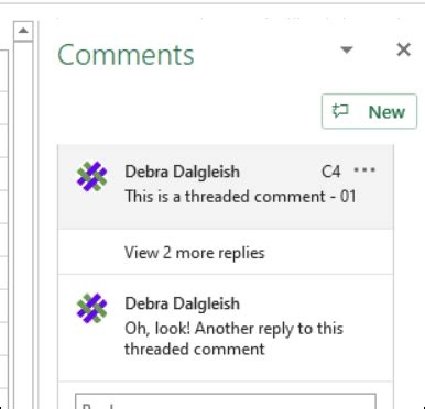 Excel Threaded Comments Macros Contextures Blog