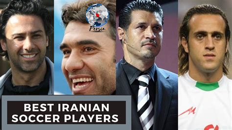 Top 10 Most Popular Iranian Soccer Players Footballers Youtube