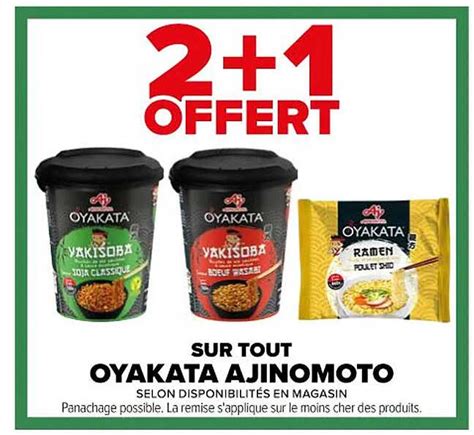 Promo Oyakata Ajinomoto Chez Carrefour Icatalogue Fr