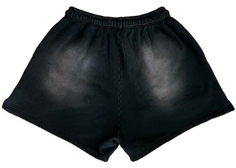 Hellstar Sports Flame Shorts Black Mens Ss24 Us