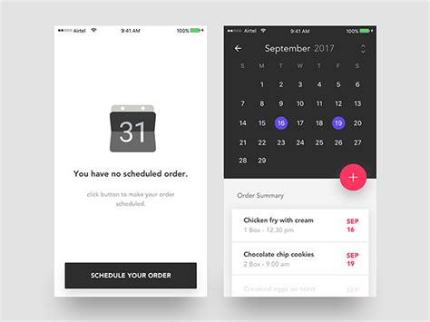 60 superb date picker and calendar ui designs bashooka