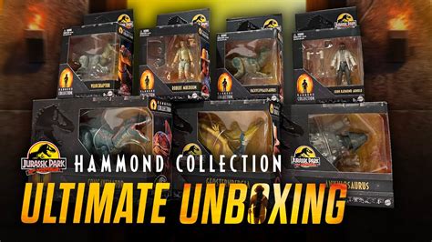 Full Wave Unboxed Jurassic Park 30th Anniversary Hammond Collection Toy