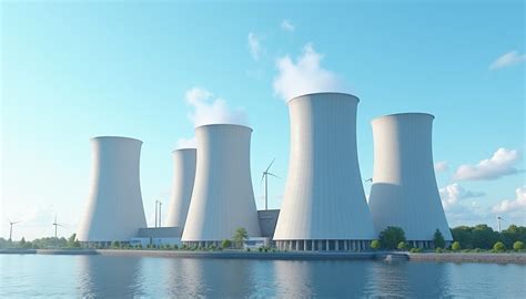 Modern Nuclear Power Plant Design Stable Diffusion Online