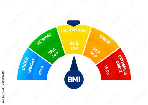 Body Mass Index Weight Loss Concept Bmi Scale Before And After Diet