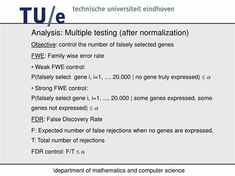 ppt supervised microarray data analysis powerpoint presentation free