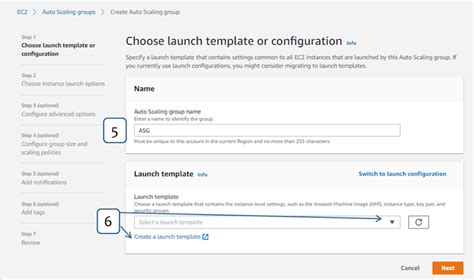 auto scaling group and launch template configuration dev community