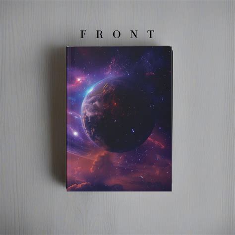 Space Notebook Planet Journal Galaxy Lined Pages Notebook Spacial