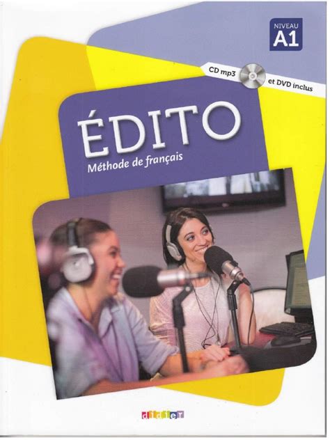 Edito A1 Methode de Francais | PDF