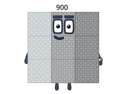 Numberblock Nine Hundred By Blushneki522 On Deviantart