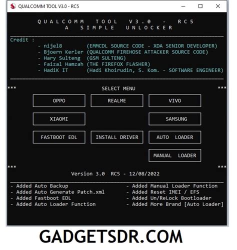 Rc5 Qualcomm Tool V3 0 Download Qualcomm Simple Unlocker
