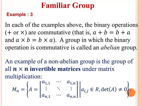 Abstract Algebra Cyclic Group Pptx