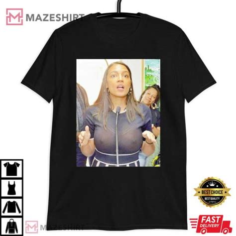 AOC Alexandria Ocasio Cortez See Through Slow Sown T Shirt Walmart Com