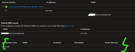 terraform module fileshare and keyvault private endpoint not