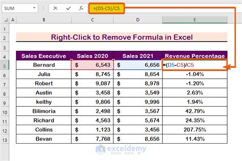 How To Remove A Formula In Excel And Keep Values Ways ExcelDemy