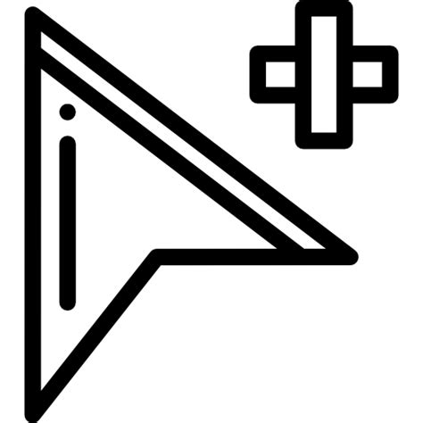 Cursor Detailed Rounded Lineal Icon