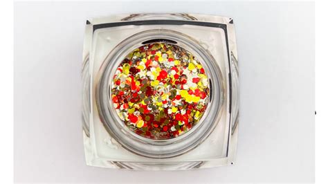 Gilded Ruby 044 Chunky Glitter Gel Elektra Cosmetics