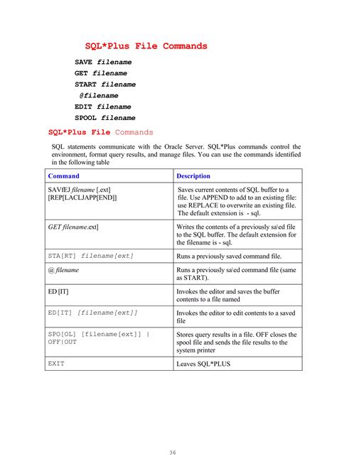 Basic Sqlstatements Pdf