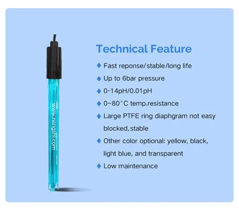 High Quality Oxidation Reduction Potential Test Lab Grade Orp Electrode Orp Probe Sensor Orp