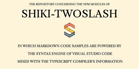 Github Shikijstwoslash You Take Some Shiki Add A Hint Of