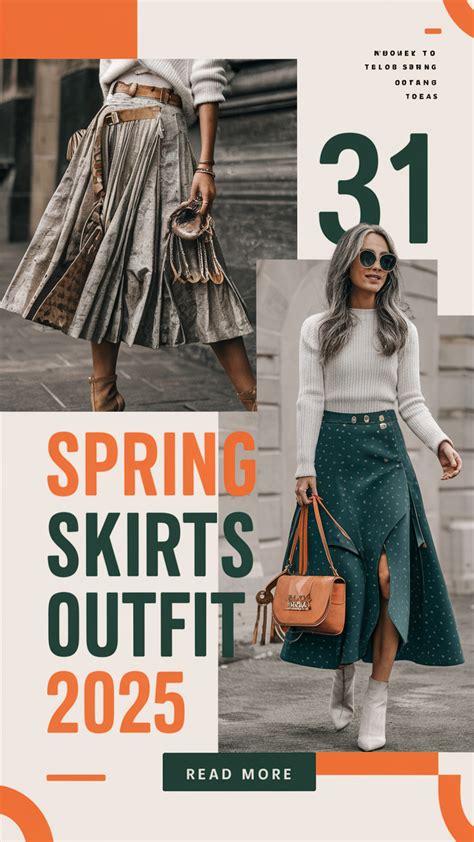 31 Spring Skirts Outfit Ideas 2025 Cute Casual Short And Work Ready