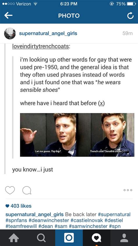 Pin On Geek Craft In Supernatural Jokes Destiel Supernatural Funny