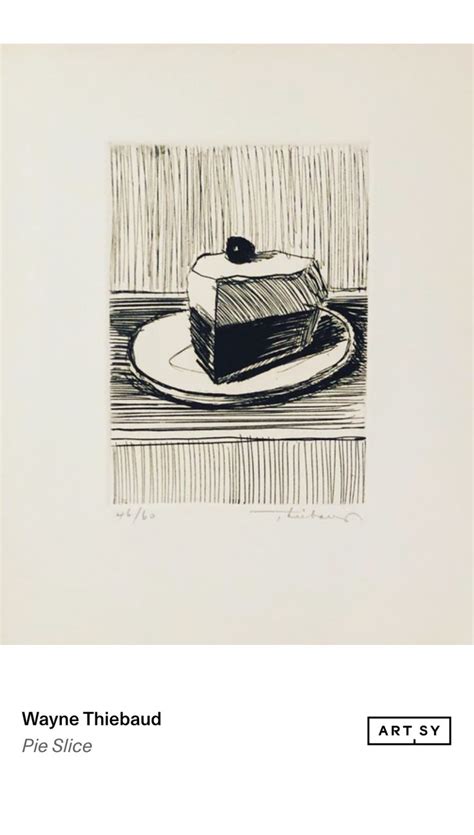 Pie Slice By Wayne Thiebaud