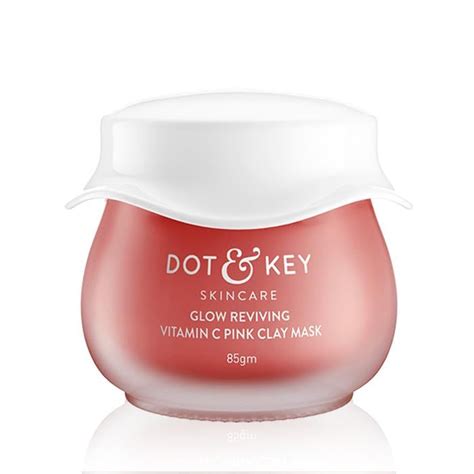 Pink Clay Face Mask Pink Clay Mask Dot N Key Skincare