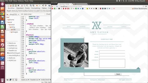 Css I Can T Figure Out Why My Page Is Rendering Differently In