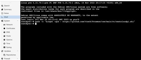 nextcloud script doesn t run · issue 1247 · tteck proxmox · github